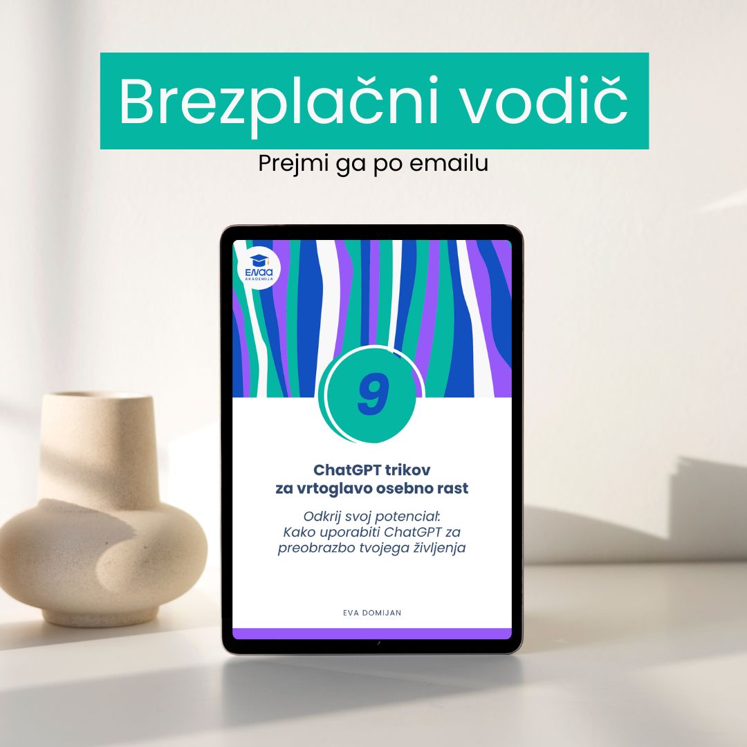 Prenesi si brezplačen vodič: 9 ChatGPT trikov za vrtoglavo osebno rast